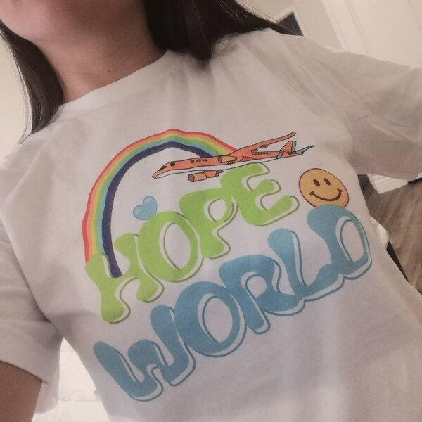 Hope World Hobicore Unisex Shirt Tshirt | Hobihearteu Shop - Etsy