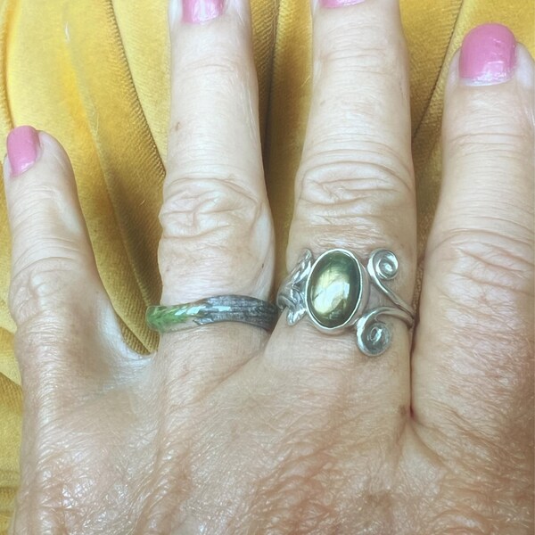 Scarab Ring, Beetle Ring, Statement Ring, Insect Ring, Cast Sterling ...