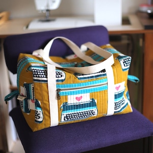 PDF Holland Duffle Pattern Quilted Boxy Duffle Bag PDF Pattern - Etsy