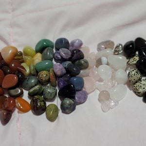 Premium One Pound Crystal Crystals Medium Tumbled Stones - Etsy