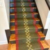 Stair Runner - Handmade Natural Yellow Vintage Entryway & Hallway ...