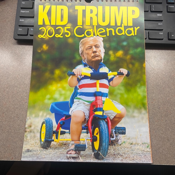 Kid Trump - 2026 Wall Calendar // Funny / Quirky / Christmas / Birthday ...