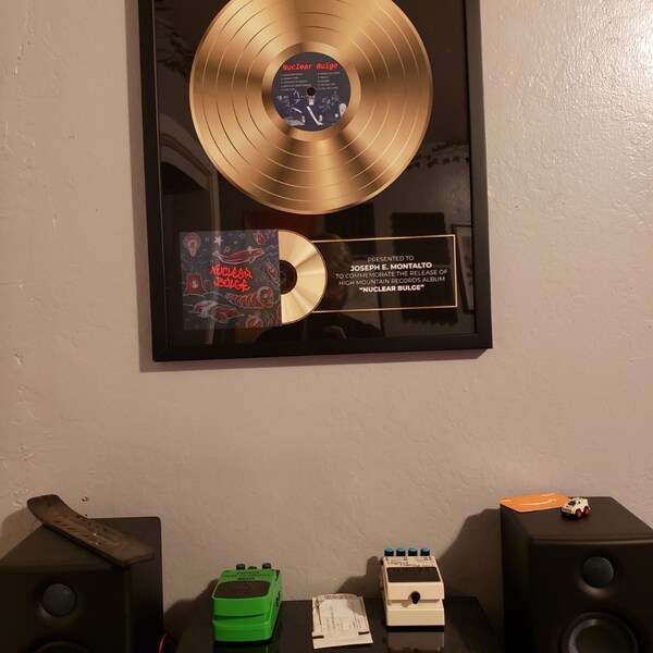 Personalized Plaque, Custom Plaque, Vinyl Record Plaque, Framed Poster ...