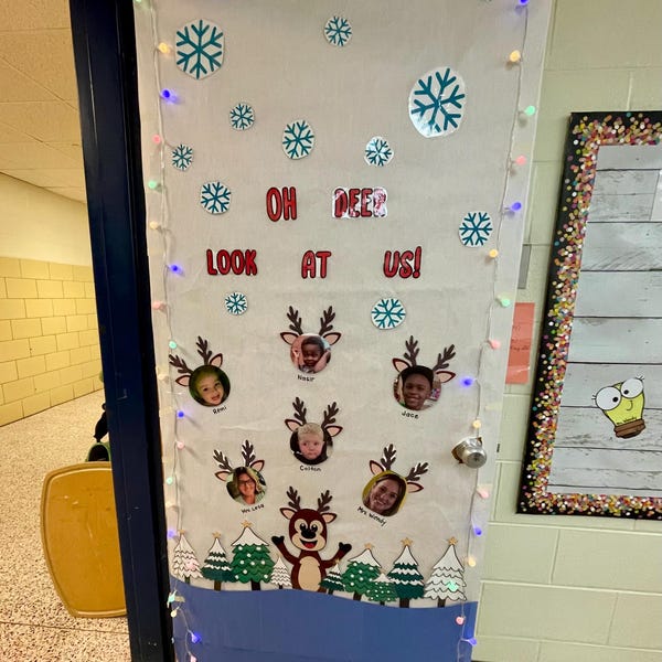 Animal Birthday Bulletin Board Kit Display, Interactive School ...