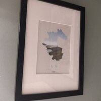 Gaeilge Cork City Map Druck 6, Cork Map Poster, Cork Map Print, Cork ...