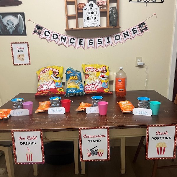 Teacher Snack Cart Signs Bundle | Teacher Appreciation | Teacher Snacks ...