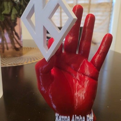 Personalized Kappa Alpha Psi Hand - Etsy