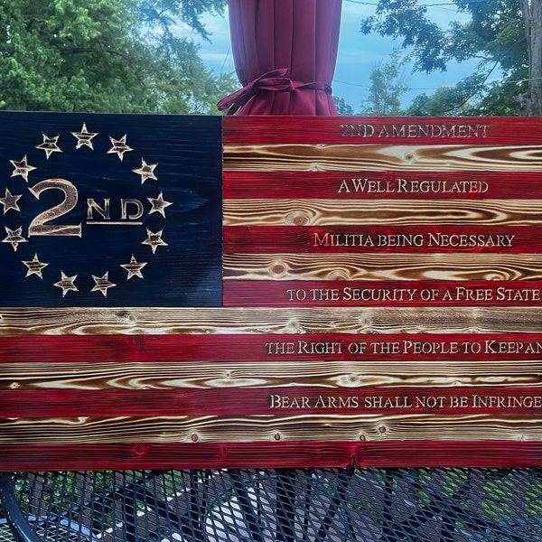 2nd Amendment Reusable Stencil Kit, Paint Your Own Wood Sign, 4th of ...