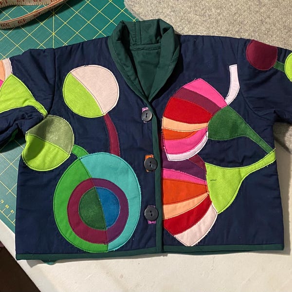 Baby Coast Coat PDF Sewing Pattern: Beginner Quilt Jacket, Newborn-7 ...