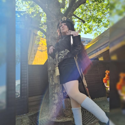 Hu Tao Genshin Impact Cosplay Sewing Pattern, Hu Tao Costume, Genshin ...