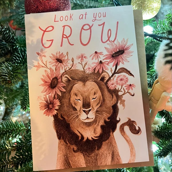 Personalized Victorian Portrait Frog Birthday Card - Cottage Core ...