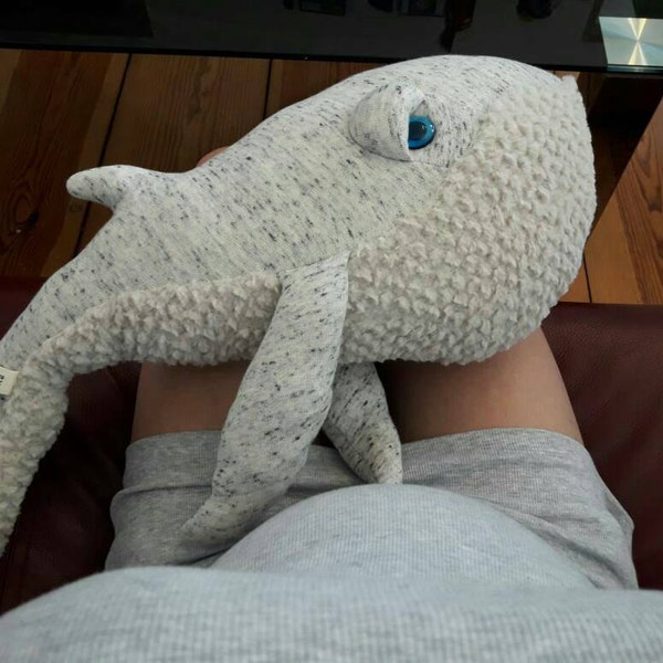 Small Original Whale - Handmade Stuffed Animal - Etsy