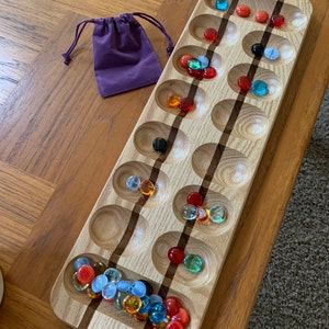 Mancala African Stone Game - Etsy