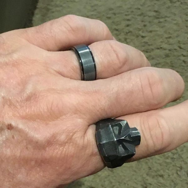 Seven Day Ring Saint Benedict Ring for Her Real Silver Ring St Benedict ...
