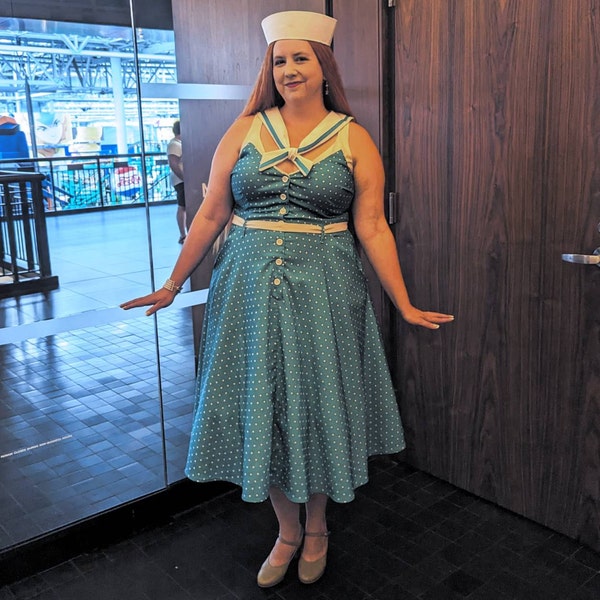 Sailor Collar Sewing Pattern With Pictures. 4 Sizes Included - Etsy