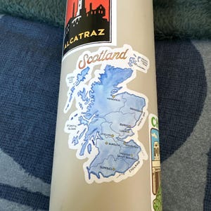 Continental Divide Trail Map Sticker | CDT Trail Map | Watercolor ...