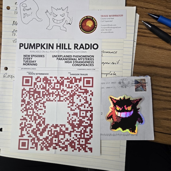 Holographic Pixel Gengar Sticker | Gen 2 Retro Pokemon Vinyl Decal ...