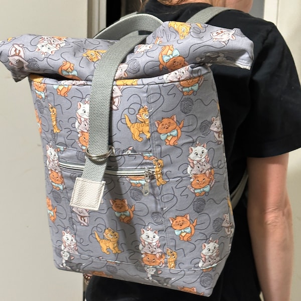 Arizona Roll Top Backpack Sewing Pattern, Instant Download, Backpack ...