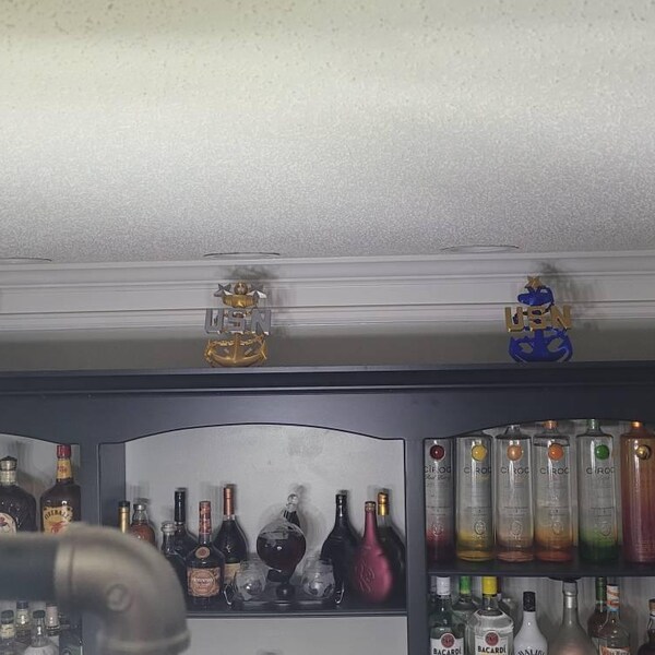 Custom 3D Printed Navy Command Master Chief / Command Senior Chief ...