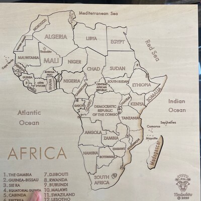 Congo Map With Flag Necklace - Etsy