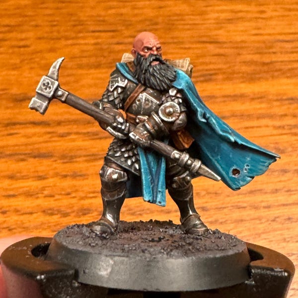 Human Adventurer Dnd Inspired Fantasy Dnd Tabletop RPG Mini Great ...