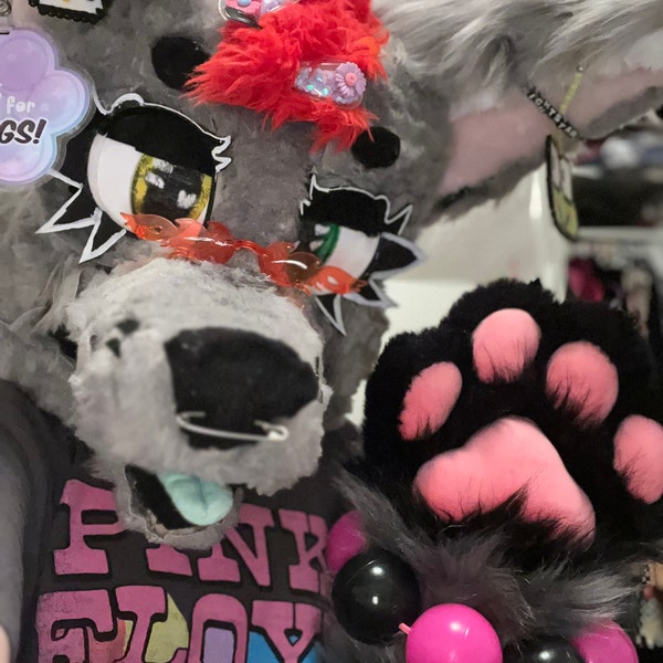 Furry Fursuit Kandi Accessories pride Collection - Etsy