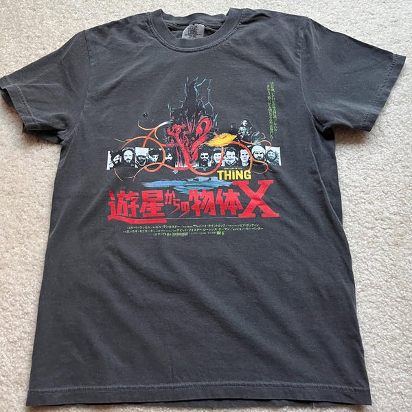 Retro Pulp Fiction T-shirt, Jack Rabbit Slims Graphic Tee Shirt With ...