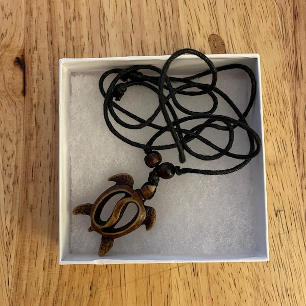 Turtle Necklace Coconut Coquí Taíno Necklace Sol Taíno Necklace Turtle ...