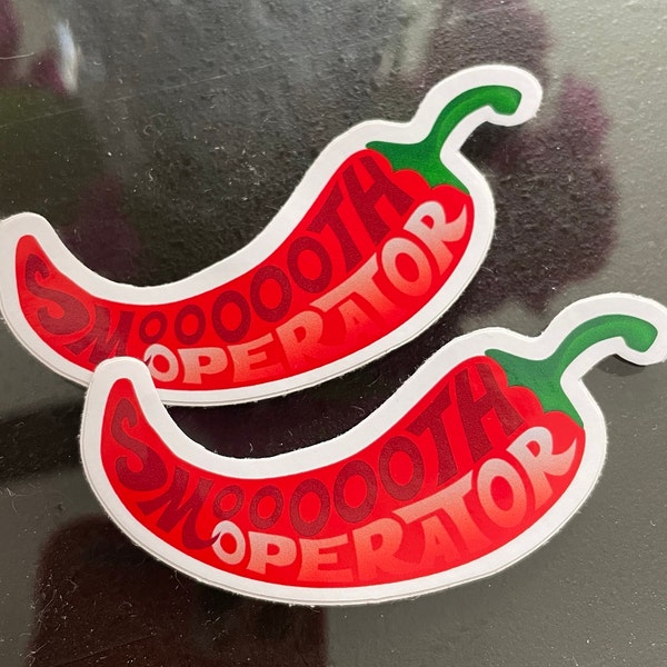Carlos Sainz Smooth Operator Chilli F1 Sticker Formula One Motorsport ...