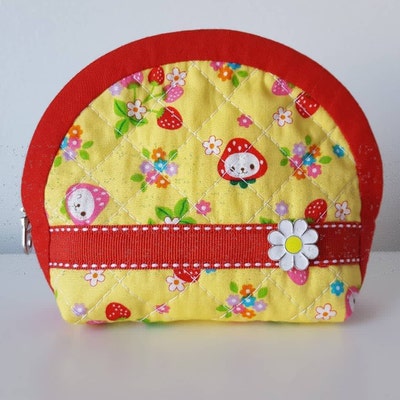 PDF Quilted Notions Pouch Sewing Pattern Zipper Pouch - Etsy