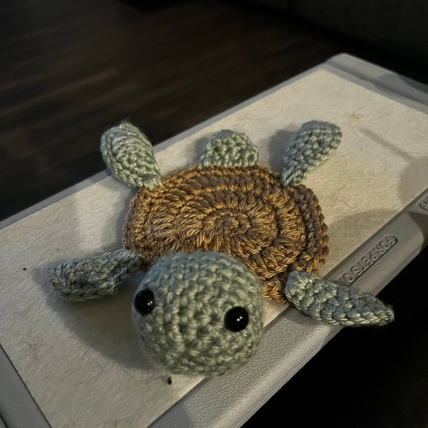 Crochet Turtle Coaster PDF PATTERN - Etsy