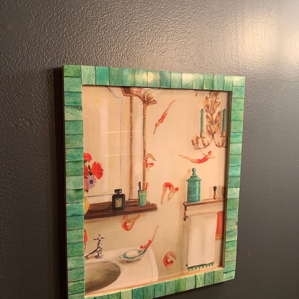 Divers. Art Print. Janet Hill Studio - Etsy