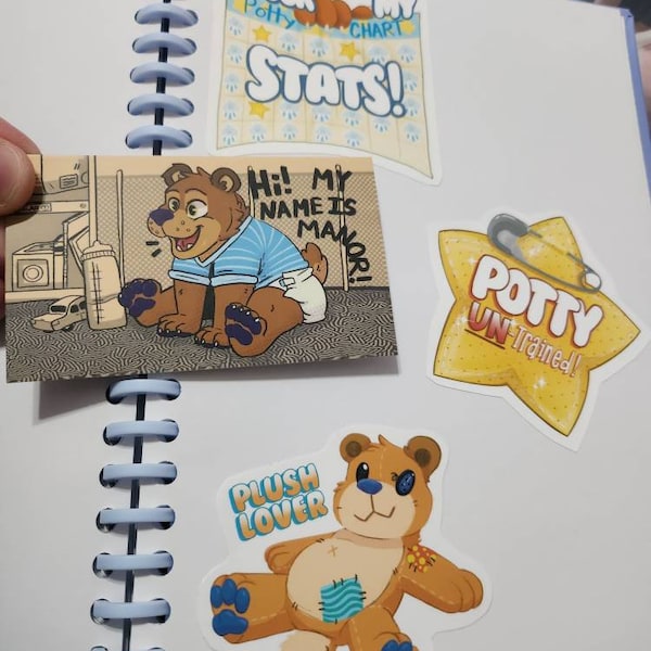 Furry Diaper Box Paper Craft Etsy