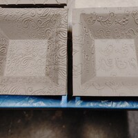 Mexican Folk Pattern Mini Rolling Pin, Embossing Rolling Pin, Laser ...