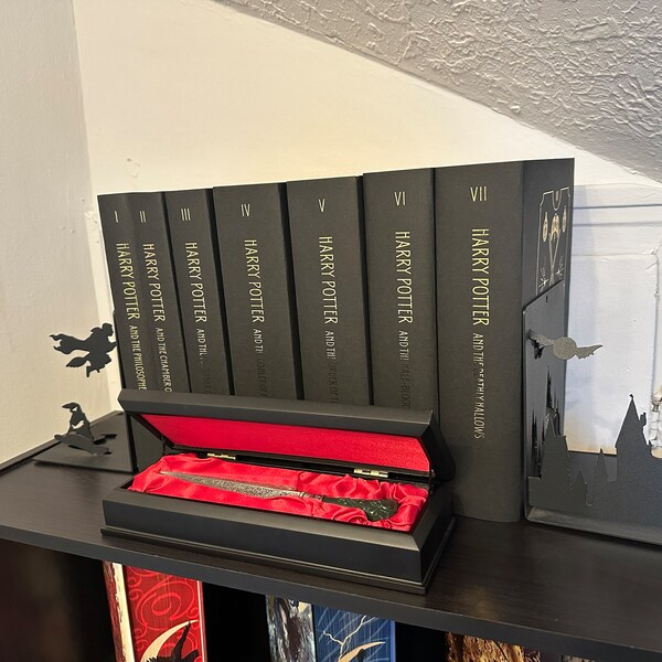 Hardcover HP Wizards Dust Covers - Etsy