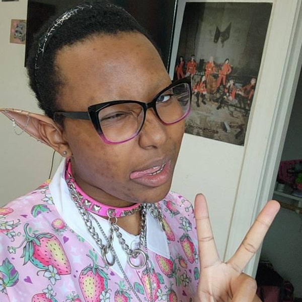 Brea's Butterfly Fae/fairy Ear Cuffs Design-long Ears - Etsy