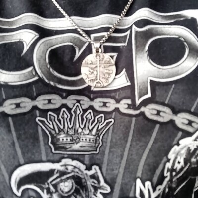 Gray Wolf Tengri Biz Menen Turkish Men Women Necklace - Etsy