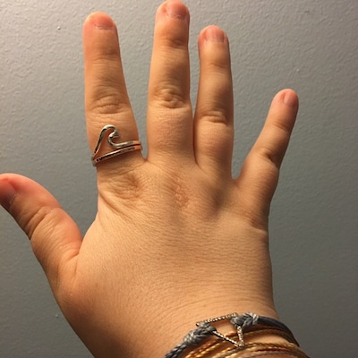 Silver Wave Ring, Sterling Silver, Hawaiian Jewelry, Handmade Maui ...