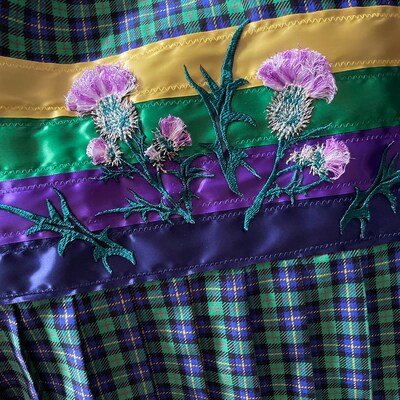 Moks185p Set of Thistle Flower Patches - Etsy