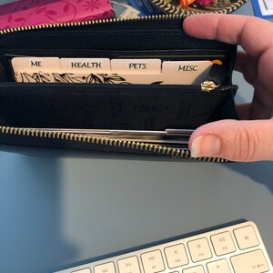 A6 White Divider Envelopes Minimalist Tabbed Cash Wallets - Etsy