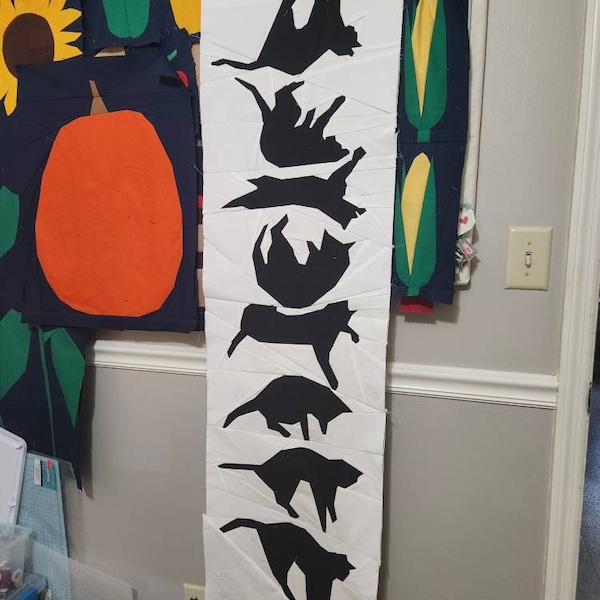 Origami Crane FPP Foundation Paper Piecing Quilting Project Block ...