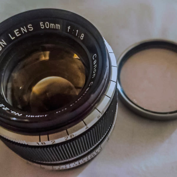Rare Look Model A Japanese Leica Copy 45mm F3.5 Lunar Lens 85% Fully ...