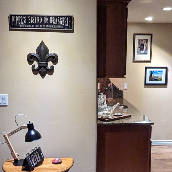 Custom Bistro & Brasserie Sign - Rustic Hand Made Distressed Wooden - Etsy