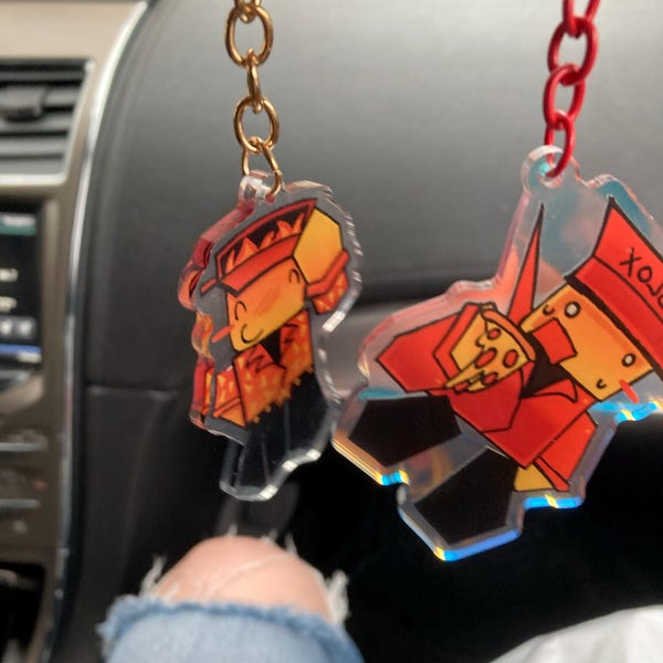 Shelly Dandys World Roblox Keychain - Etsy
