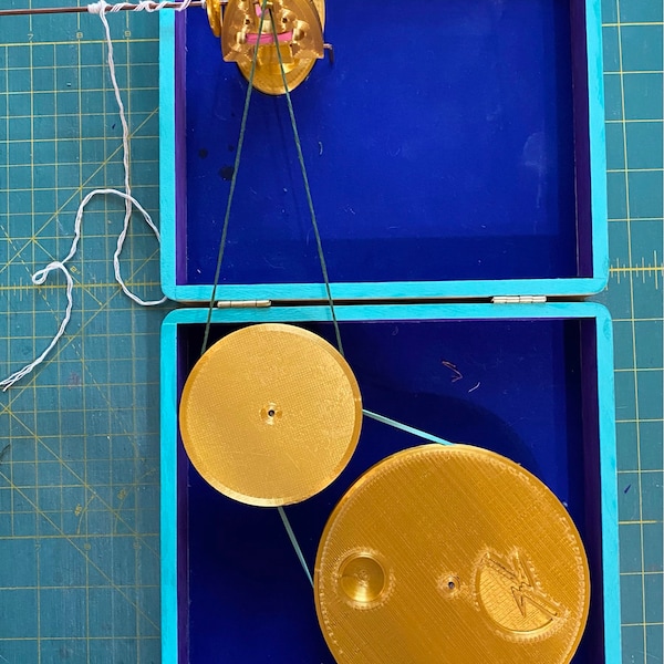 DIY Charkha Spinning Wheel Kit (3D Printed) - Etsy