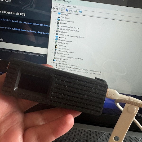 Heltec V3 Complete Device Running Meshtastic in Compact Case With 1000 ...