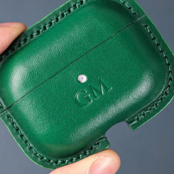 Leather Glasses Case Brown Slim Sunglasses Pouch Leather Eyeglasses ...