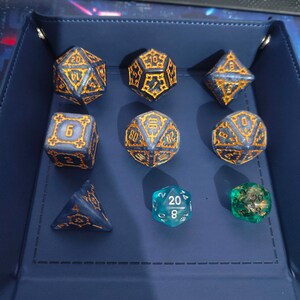 Under the Sea Tide Pool Dnd Dice Set Perfect Gift for Fans of Dungeons ...