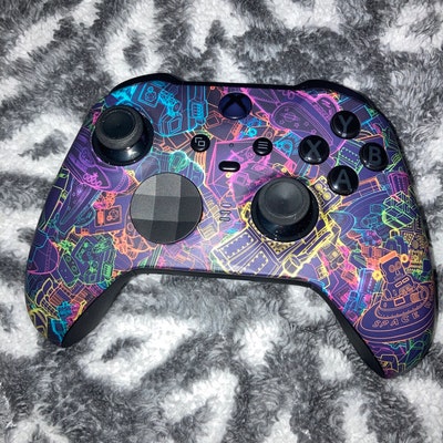 Sticker Bomb UN-MODDED Custom Controller Compatible With Xbox - Etsy