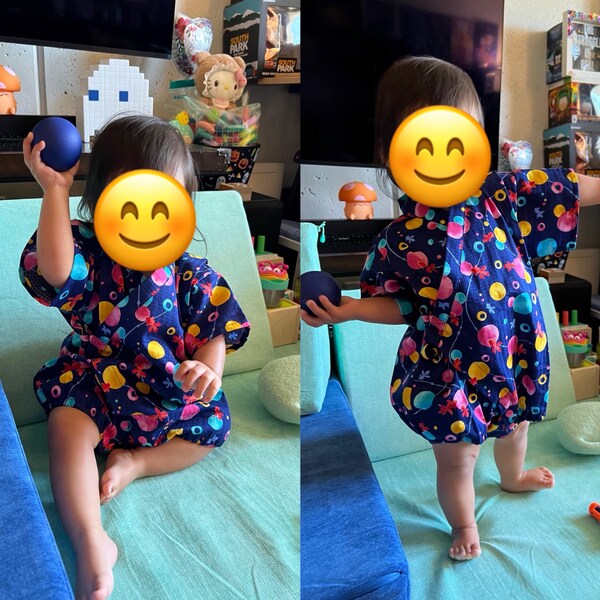 Japanese Happi Coat, Kimono Styled Haori Jacket, Kamon - Etsy